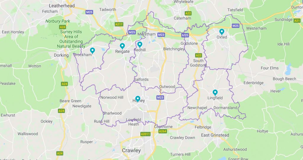 Areas We Cover – Westvale Home Care